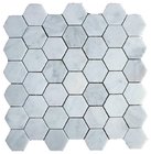 premium colorful Hexagon Stone Mosaic Tile For Bathroom Remodeling