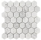 premium colorful Hexagon Stone Mosaic Tile For Bathroom Remodeling