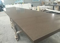 US Standard Quartz Slab Countertops Quartz Cabinet Tops Brown Color