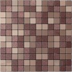 Light Purple Beige Solid Face Metallic Mosaic Tiles Self Adhesive