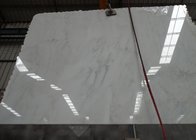Half Bullnose Marble Bathroom Vanity Tops, Honed White Carrara Marble Countertop