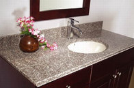 Bain Brook Brown Granite Stone Slab Countertop Pricing kitchen Bathroom Vanity Top