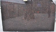 Coffee Brown Granite Kitchen Stone Slab Countertop Table Top Polished  Brushed