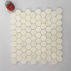 Super White First Qualtiy Natural Stone Mosaic Hexagon 2" Dolomite Mosaic Tile For Backsplash