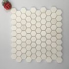Super White First Qualtiy Natural Stone Mosaic Hexagon 2" Dolomite Mosaic Tile For Backsplash