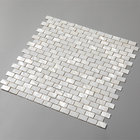 Morden Luxury White Pearl Mosaic Tile Brick Design For Wall Cabinet Chair